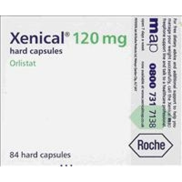 Xenical (Orlistat) 120mg Capsules (Pack of 84)